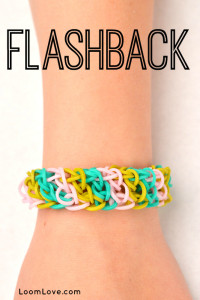 How to Make a Rainbow Loom Flashback Bracelet