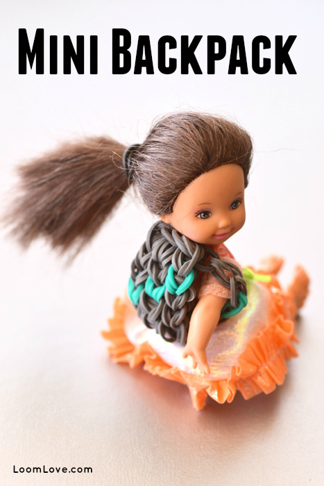 How to Make a Mini Backpack Charm
