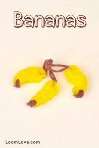 Fruit Off the Loom: Rainbow Loom Bananas, Lemons & Limes