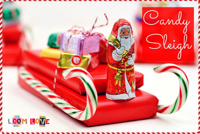 How to Make a Candy Sleigh