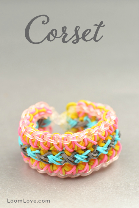 How to Make the Cube Rainbow Loom Bracelet