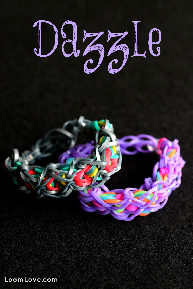 How to Make a Rainbow Loom Dazzle Bracelet