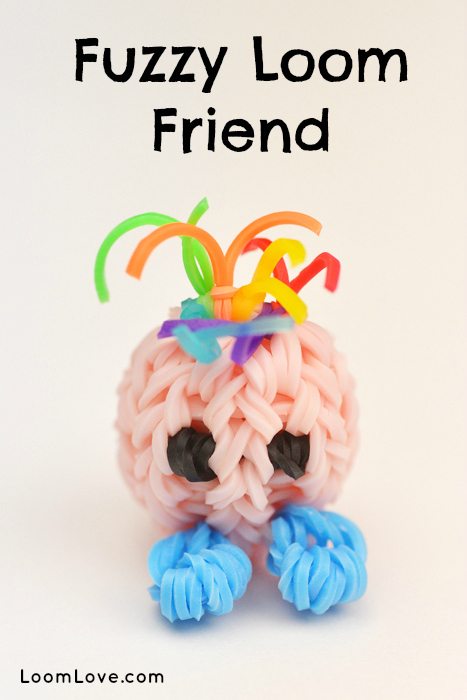How to Make a Rainbow Loom Fuzzy Loom Friend