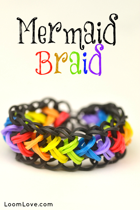 How to Make a Rainbow Loom Mermaid Braid