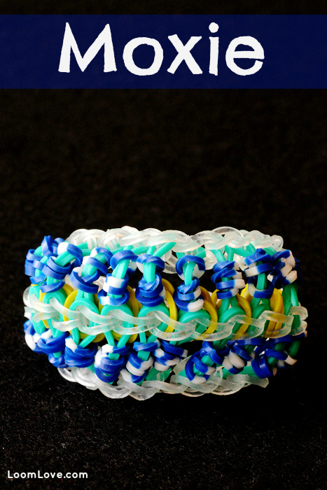 How to Make a Rainbow Loom Moxie Bracelet