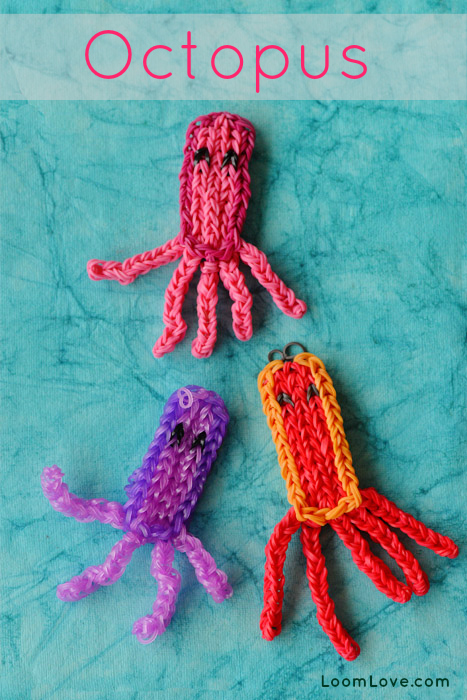 How to Make a Rainbow Loom Octopus