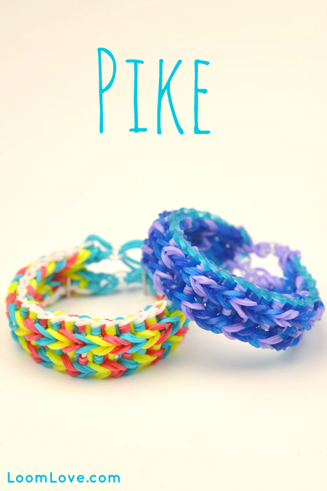 How to Make a Rainbow Loom Pike Bracelet
