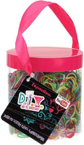 1200-piece Rainbow Color Rubber Bands - loomlove.com
