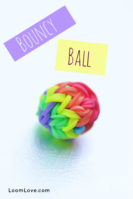 How to Make a Rainbow Loom Bouncy Ball