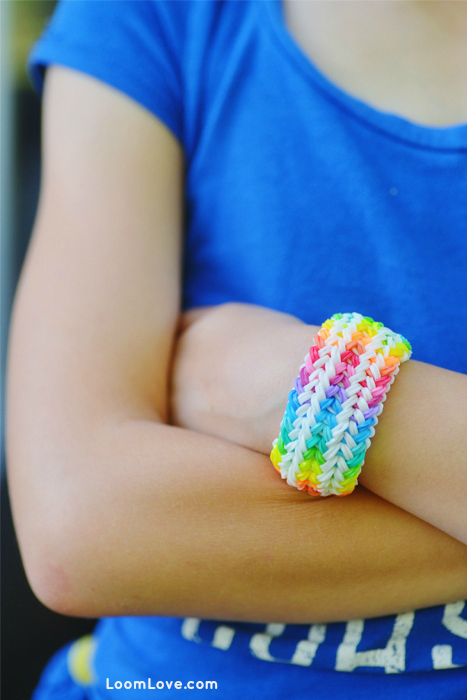 How to Make a Rainbow Loom Snake Belly