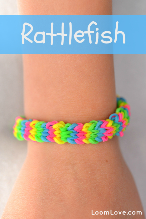 How to Make a Rainbow Loom Rattlefish