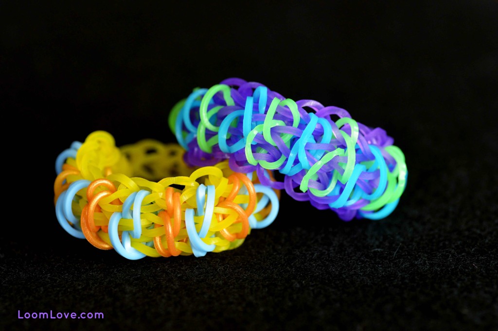How to Make a Rainbow Loom Snakes and Ladders Bracelet