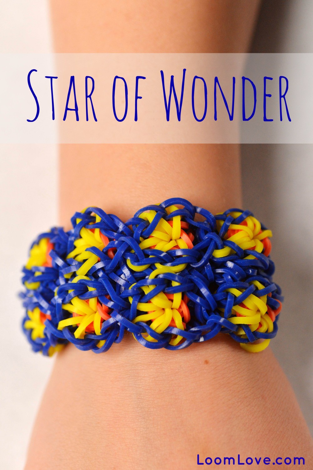 Rainbow Loom Instructions for the Star of Wonder Bracelet
