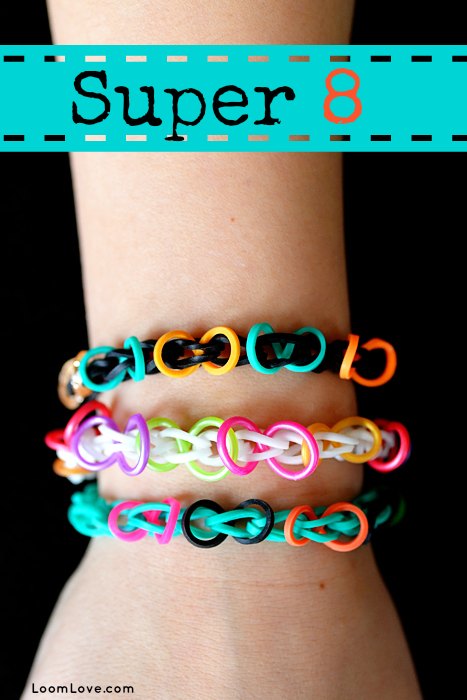 How to Make the Rainbow Loom Super 8