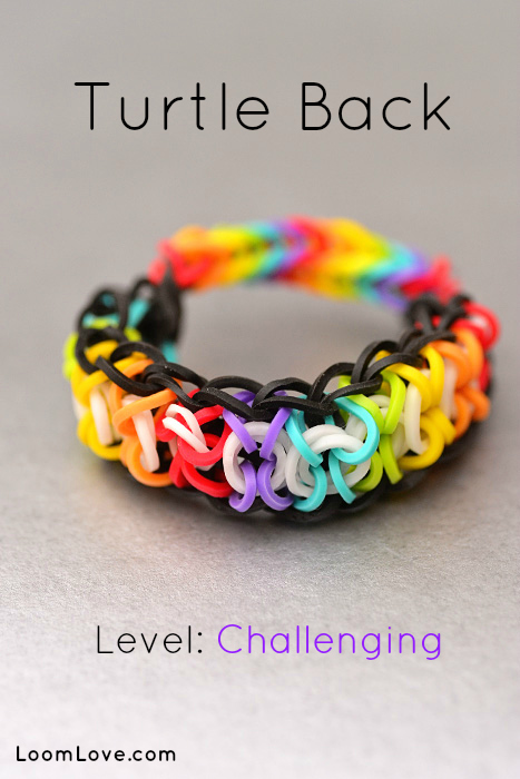How to Make the Rainbow Loom Turtle Back