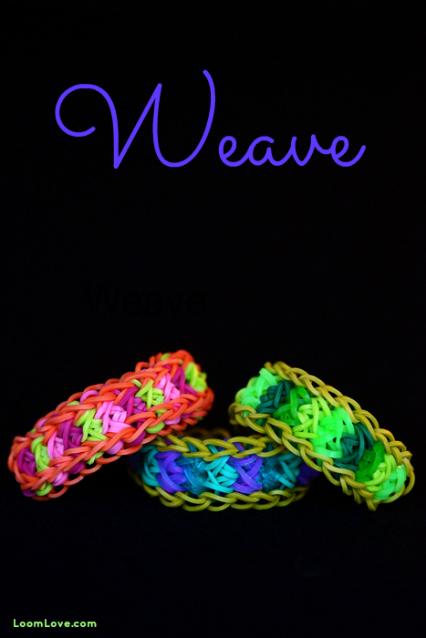 How to Make the Rainbow Loom Weave Bracelet
