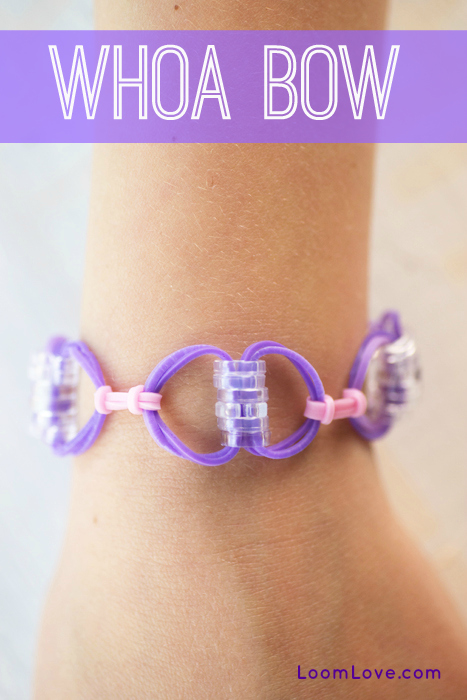 How to Make a Rainbow Loom Whoa Bow